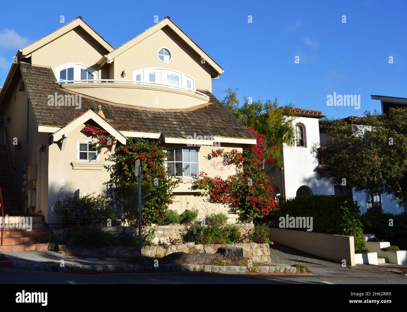 Carmel-by-the-sea, California, USA - October 18, 2021: Beautiful ...