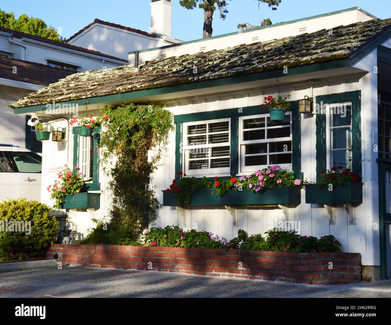Carmel-by-the-sea, California, USA - October 18, 2021: Beautiful ...