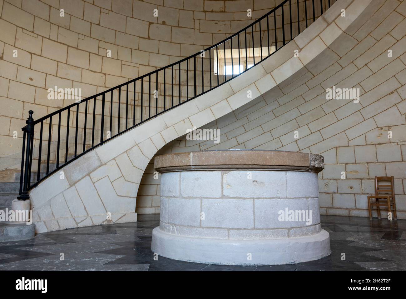 Staircase in the cordouan lighthouse hi-res stock photography and ...