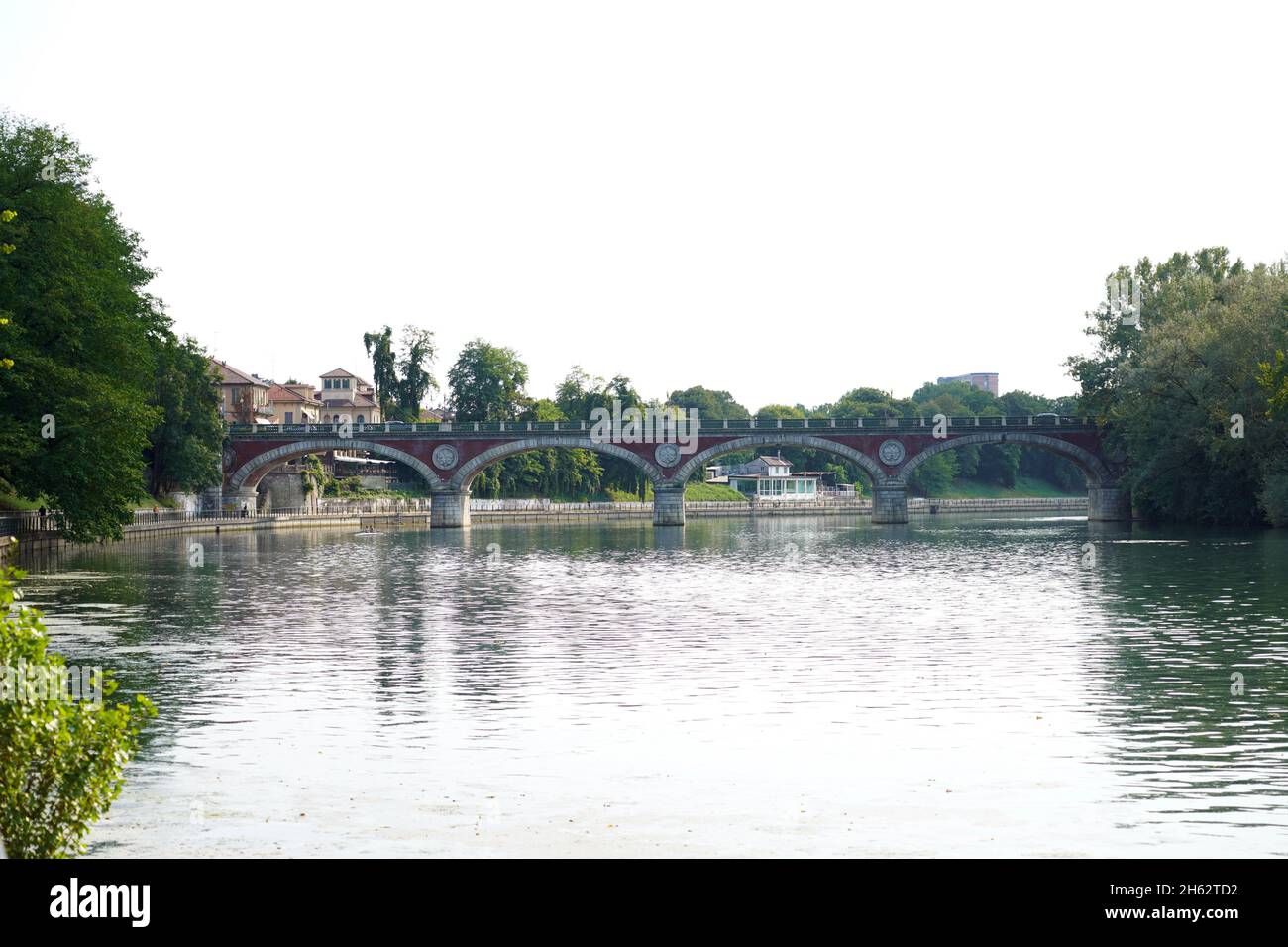 Principessa Isabella bridge on Po River in Turin, Italy Stock Photo - Alamy