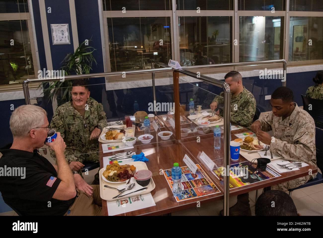 Reportage: Acting Defense Secretary Christopher C. Miller eats ...