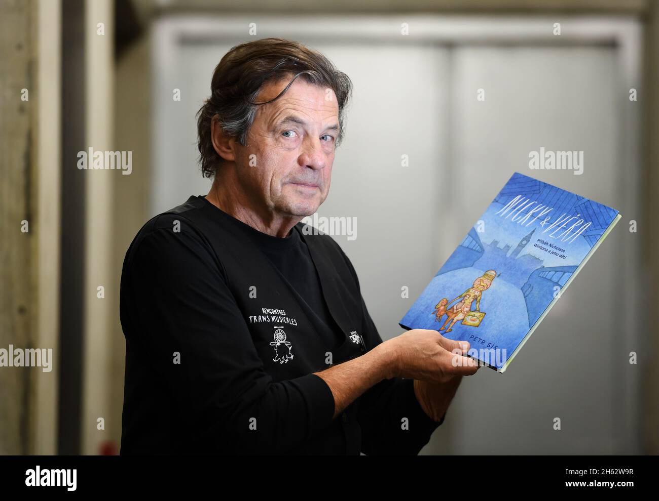 Prague, Czech Republic. 12th Nov, 2021. Czech writer, illustrator and ...