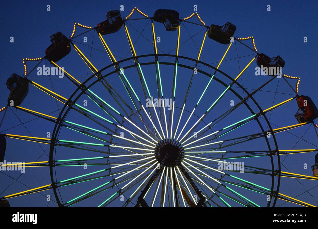 Sky diver ride, Ocean City, New Jersey; ca. 1978 Stock Photo - Alamy