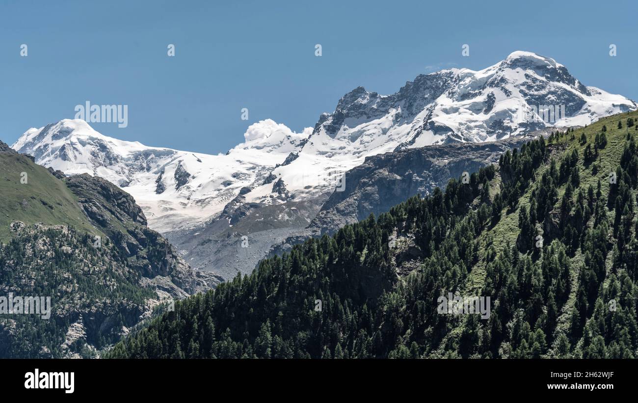 Castor and breithorn hi-res stock photography and images - Alamy