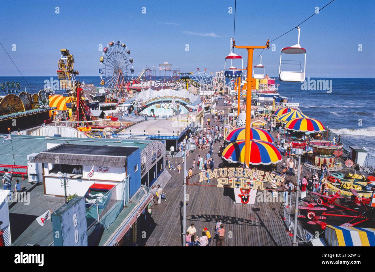 1970s seaside heights boardwalk hi-res stock photography and images - Alamy