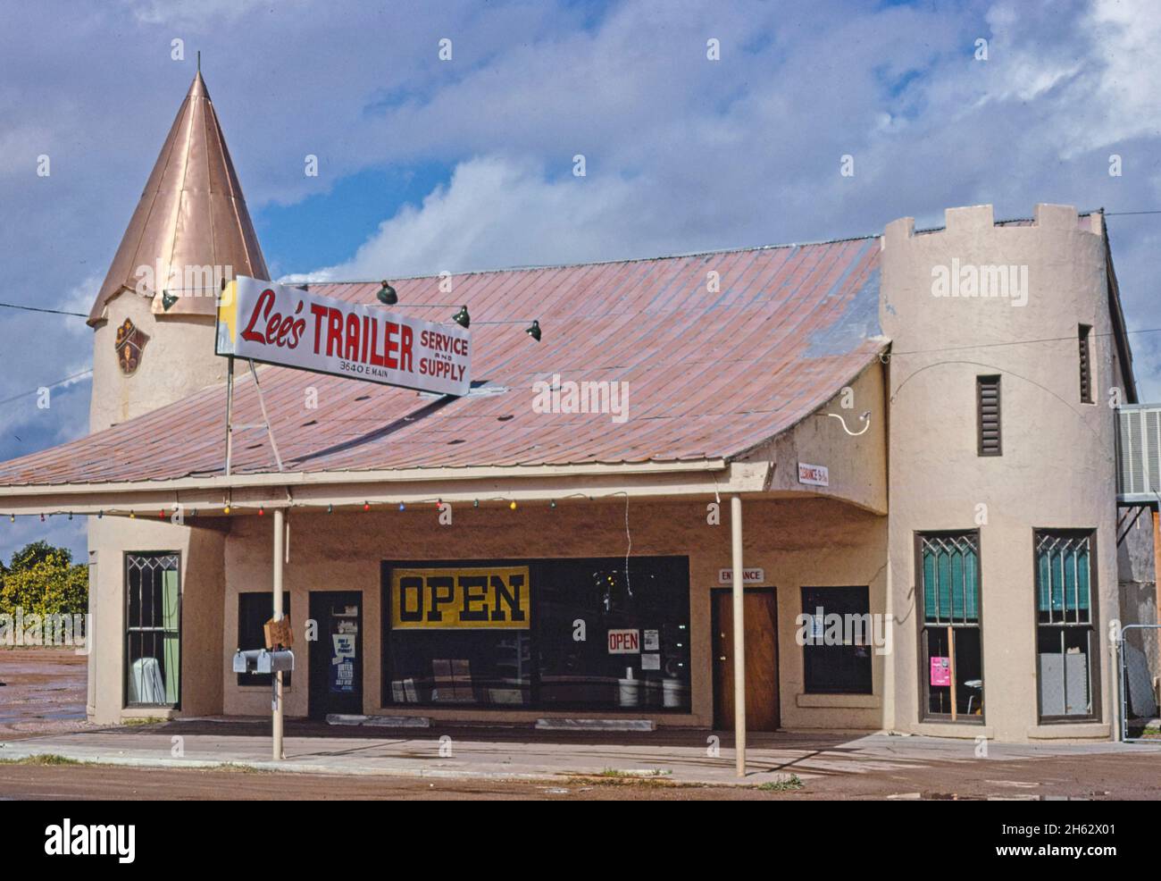 Lee's Trailer Service, Routes 60 & 805, Mesa, Arizona; ca. 1979 Stock ...