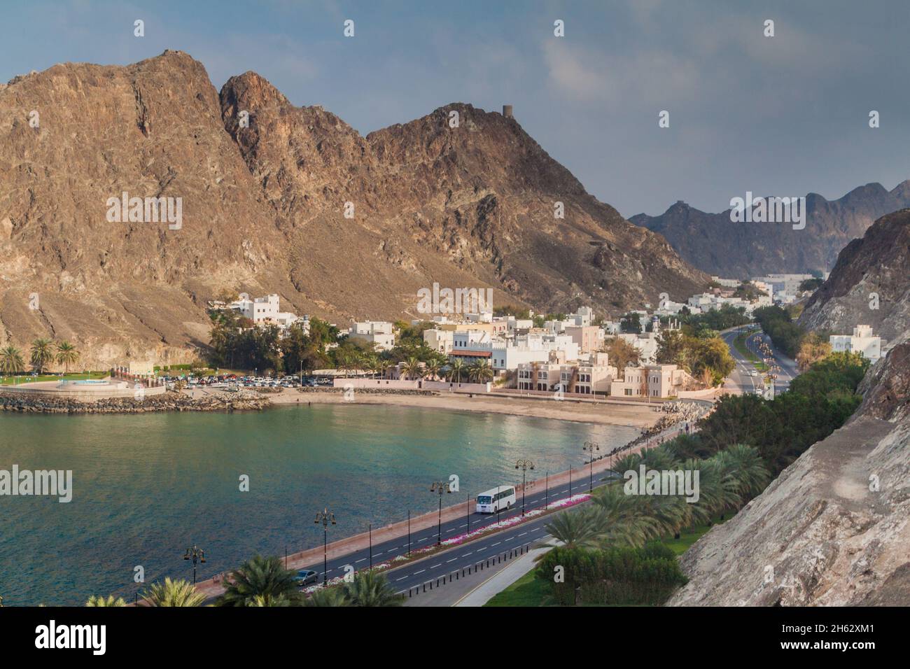 Kalbuh Bay in Muscat, Oman Stock Photo - Alamy