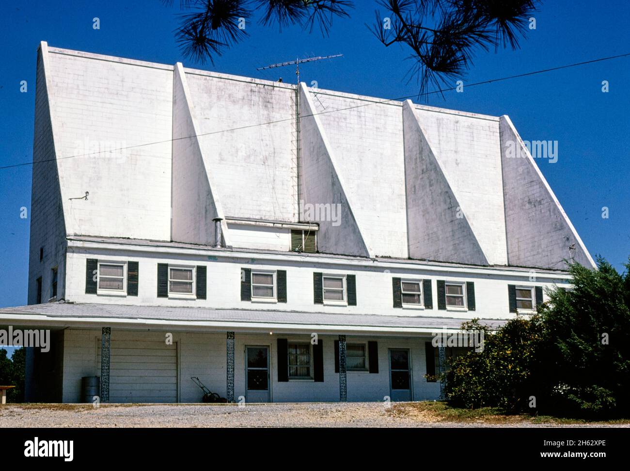 Go-Win Drive-in Theater, Route 78, Guin, Alabama; ca. 1980 Stock Photo ...