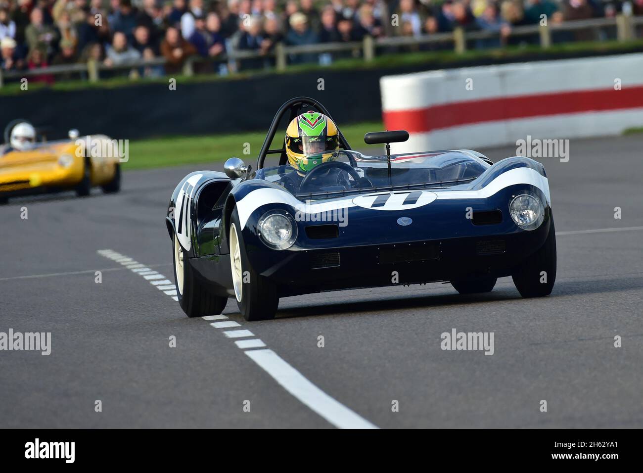 Andy Wolfe, Mike Malone, Elva-BMW Mk7S, Gurney Cup, World Championship ...