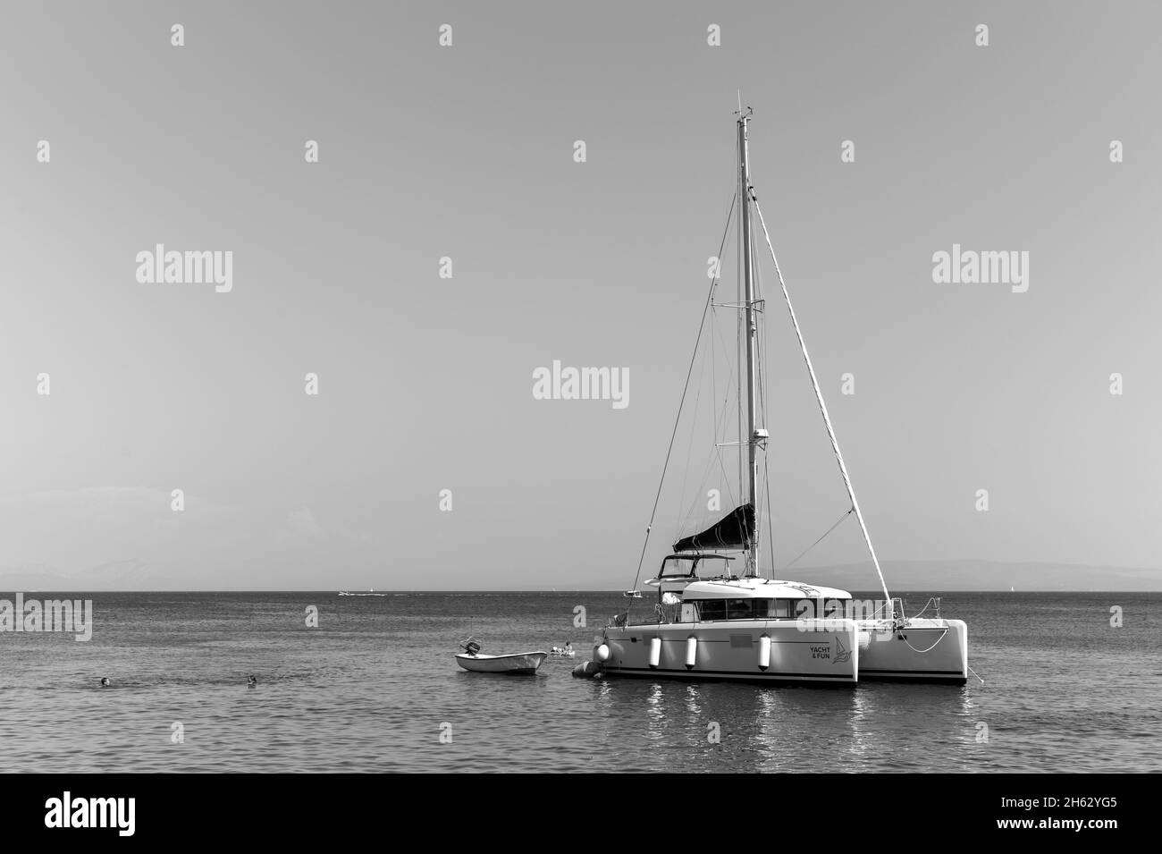 labadusa beach,ciovo island,croatia Stock Photo - Alamy