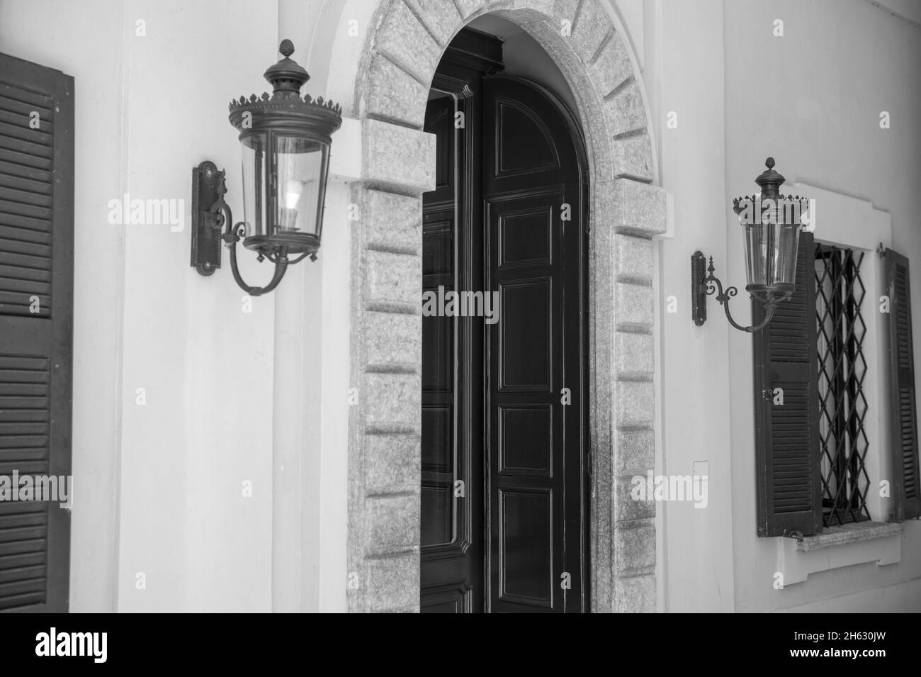 beautiful famous villa del balbianello,lenno,lake como,italy - filming ...