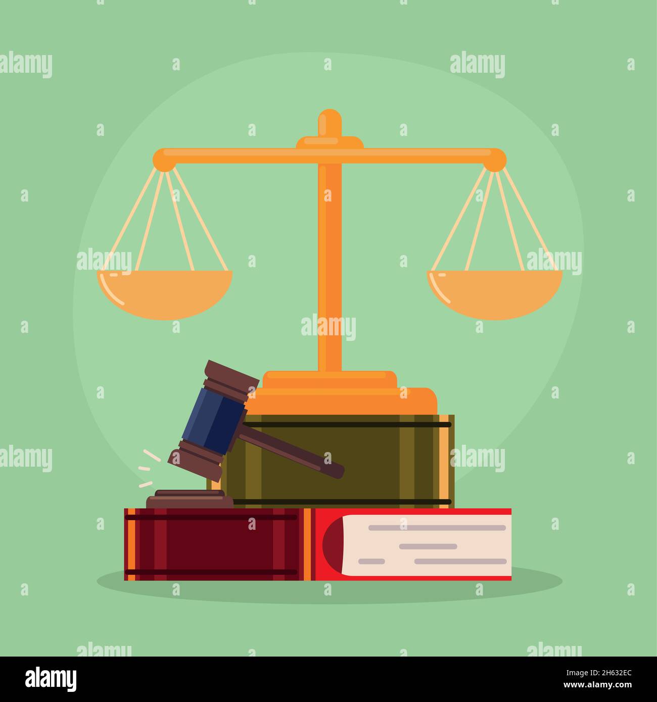 trial justice scale Stock Vector Image & Art - Alamy