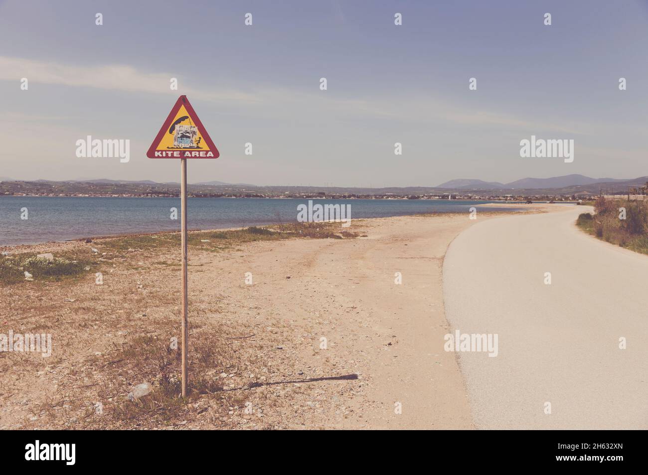 kite area sign Stock Photo - Alamy