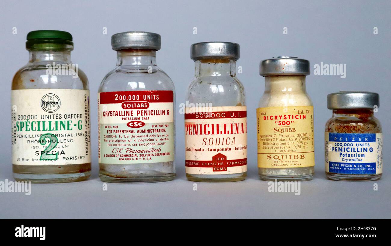 First Penicillin Bottle