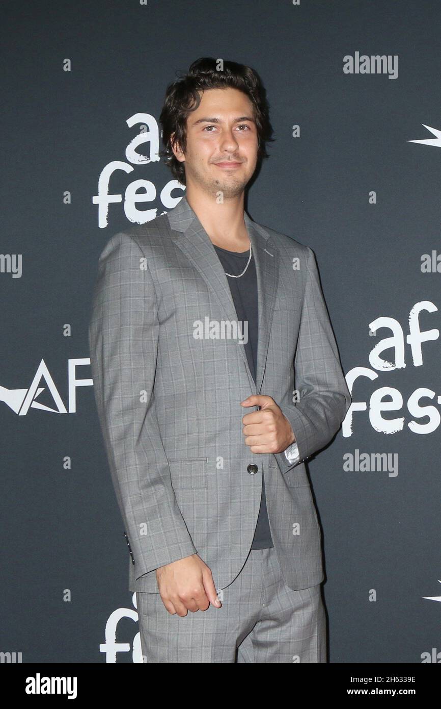 Los Angeles, CA. 11th Nov, 2021. Nat Wolff at arrivals for THE POWER OF ...