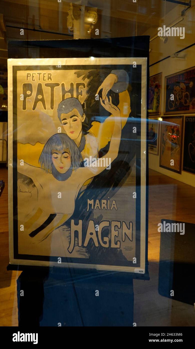 Toulouse-Lautrec poster in Chelsea NYC art gallery window Manhattan ...