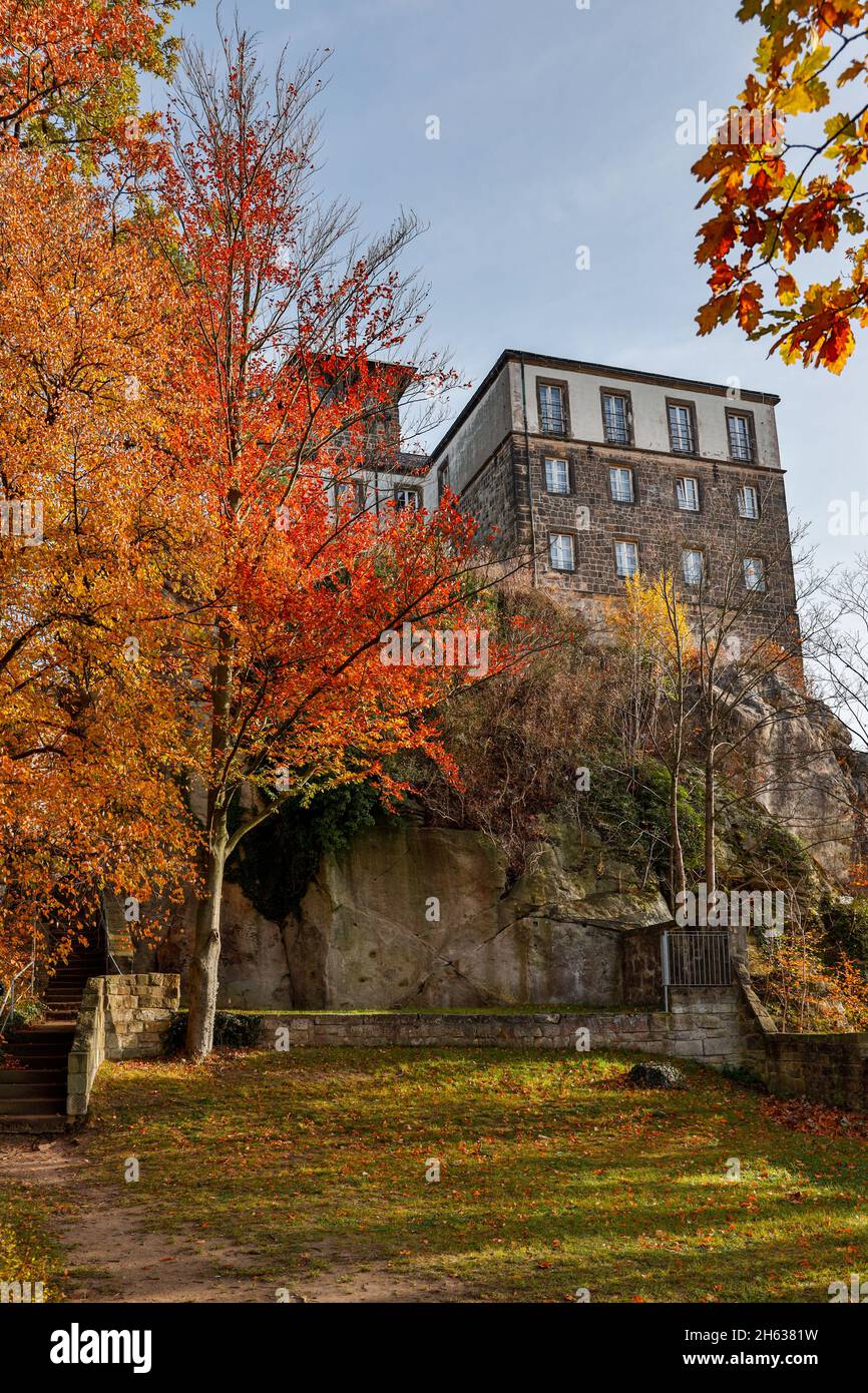 Impressionen von der Burg Hohnstein im Elbsandsteingebirge sächsische ...