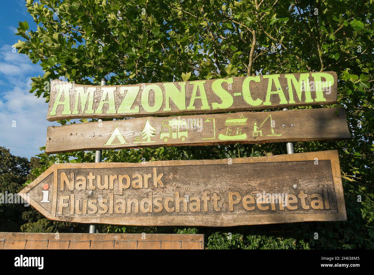 peenetal river landscape nature park,town of loitz,water hiking rest ...