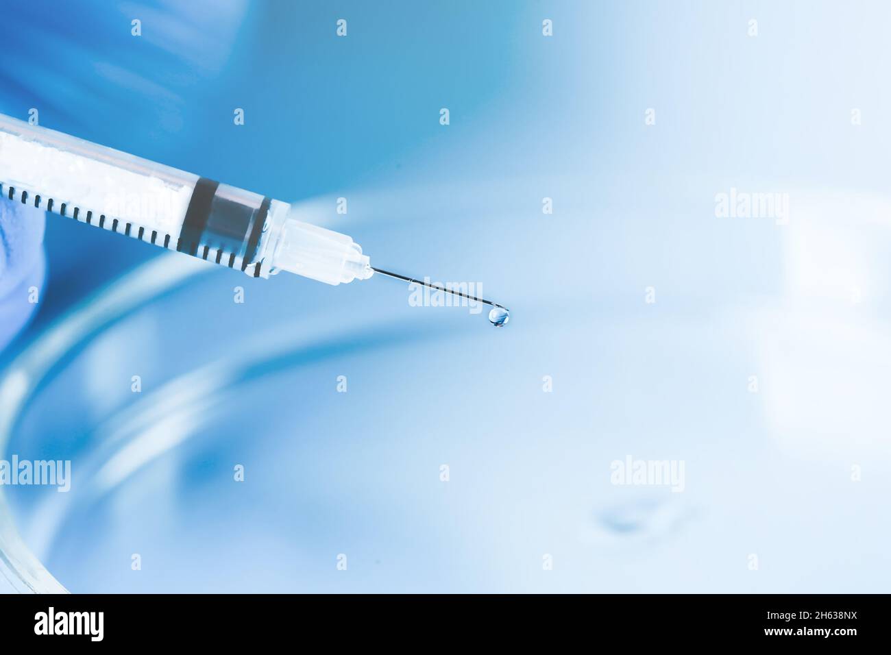 injection syringe with medicine. medical concept Stock Photo - Alamy