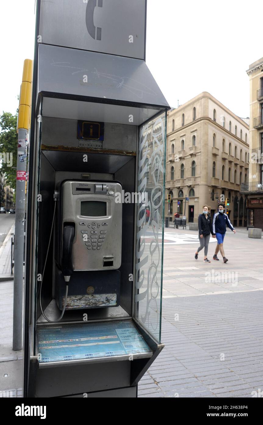Telefonica cabin hi-res stock photography and images - Alamy
