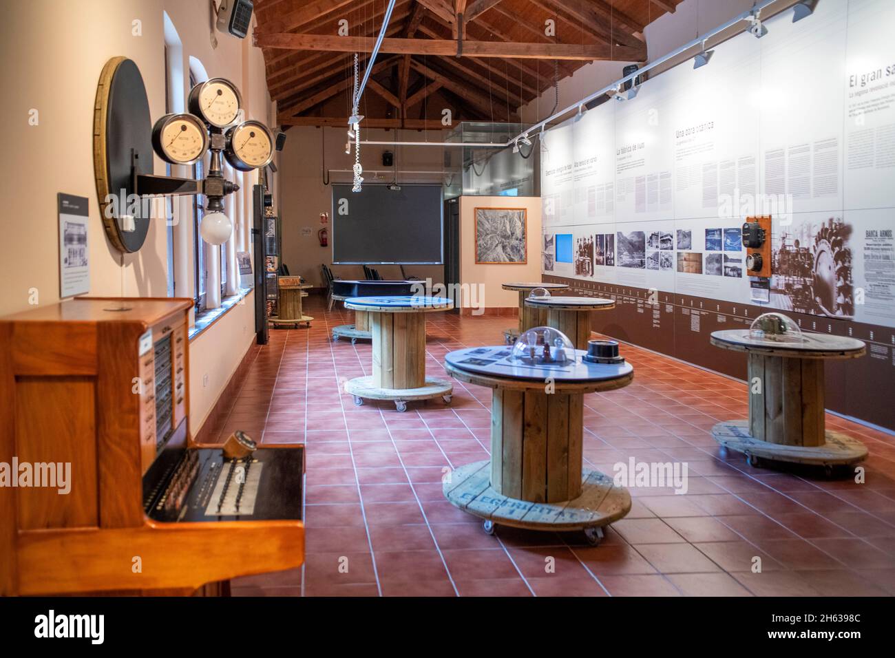 Museum Central hidroeléctrica de capdella hydroelectric power plant ...