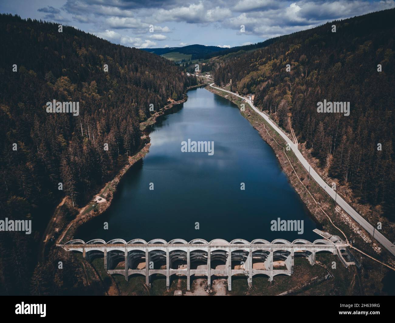 black forest,linach dam Stock Photo - Alamy