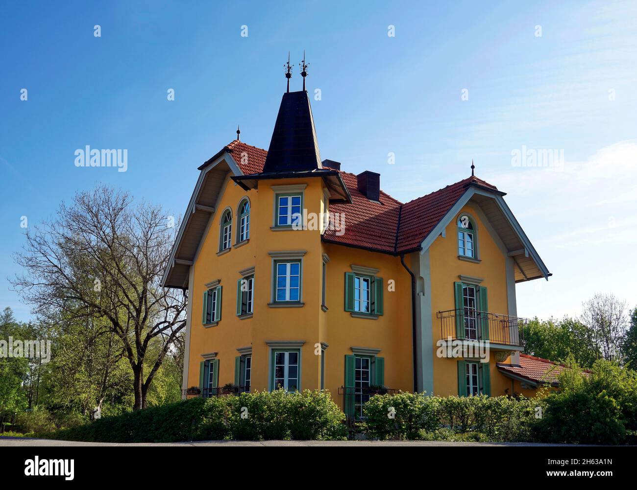 Tower old villa germany hi-res stock photography and images - Alamy