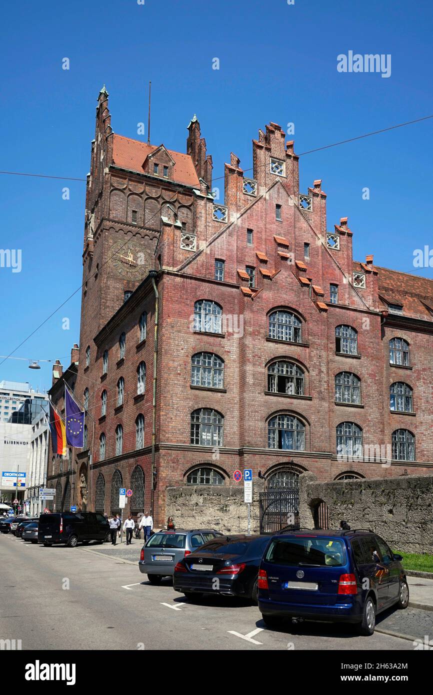 germany,bavaria,munich,city center,justice building,munich higher ...