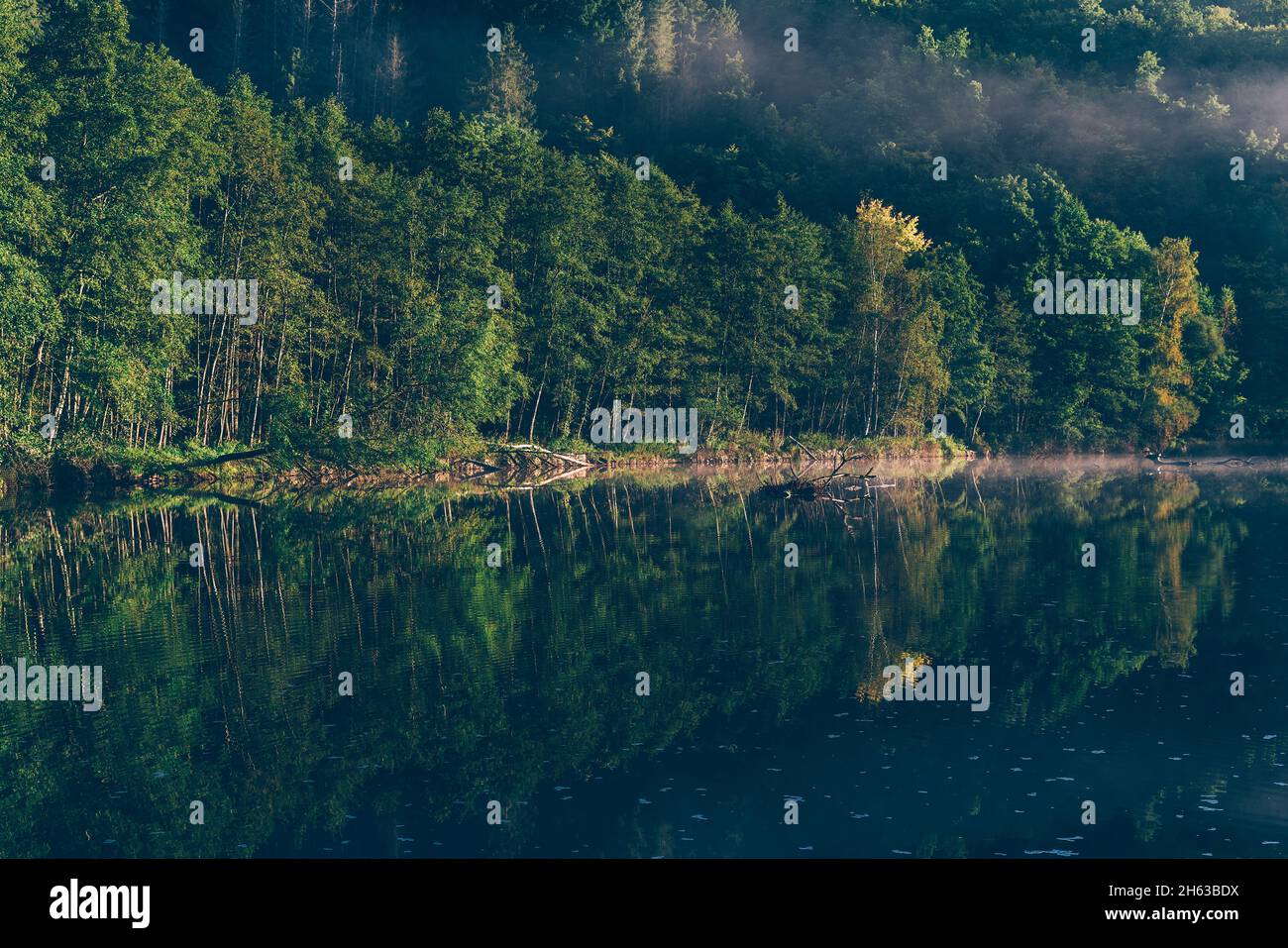Morning Mood Over The Rursee High Resolution Stock Photography and ...
