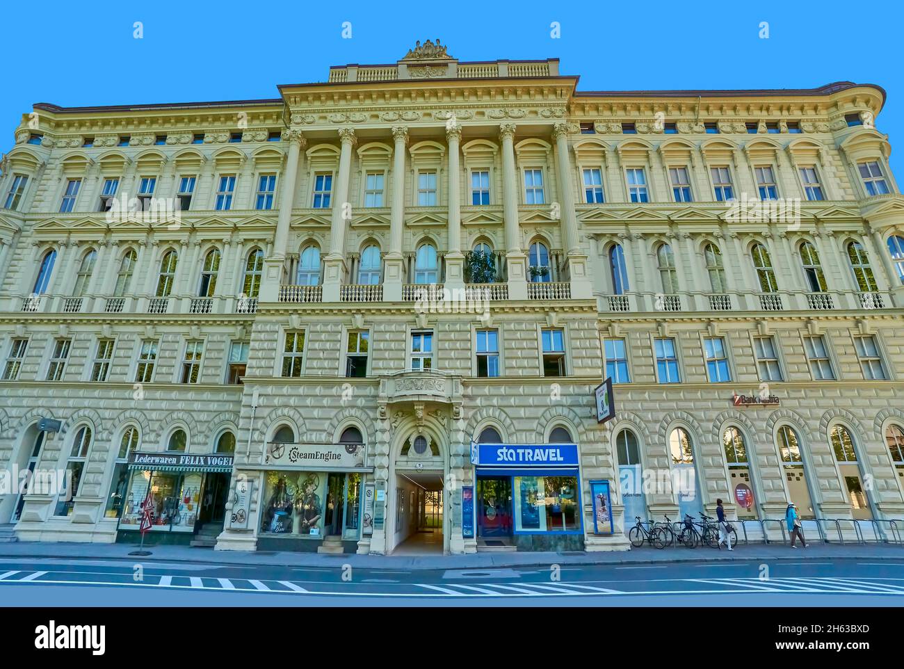 residential and commercial building directly on mirabellplatz on ...