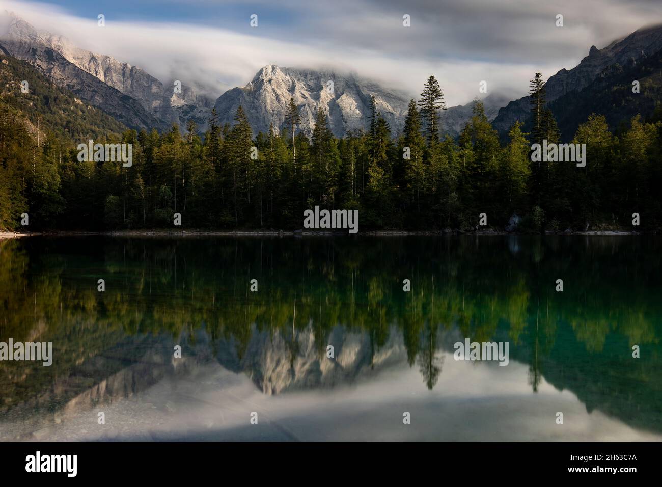 the great ödsee in the evening Stock Photo - Alamy