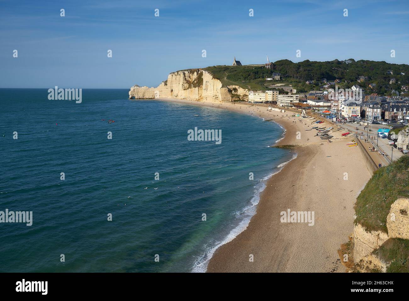 europe,france,normandy,etretat,sea,coast,tourism,chalk cliffs,cliffs ...