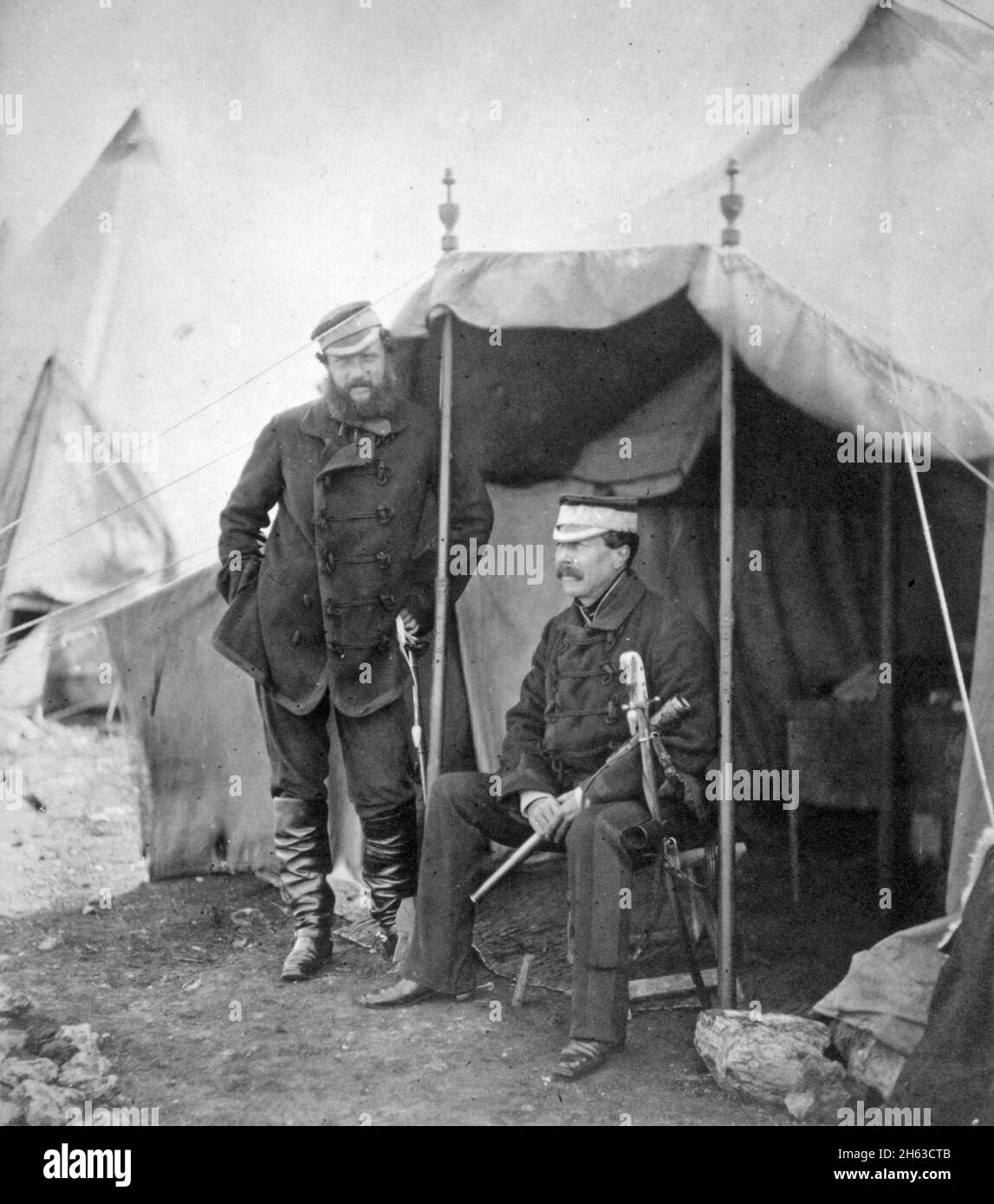 "Crimean War Photos: Lieutenant General Sir John Campbell & Captain ...