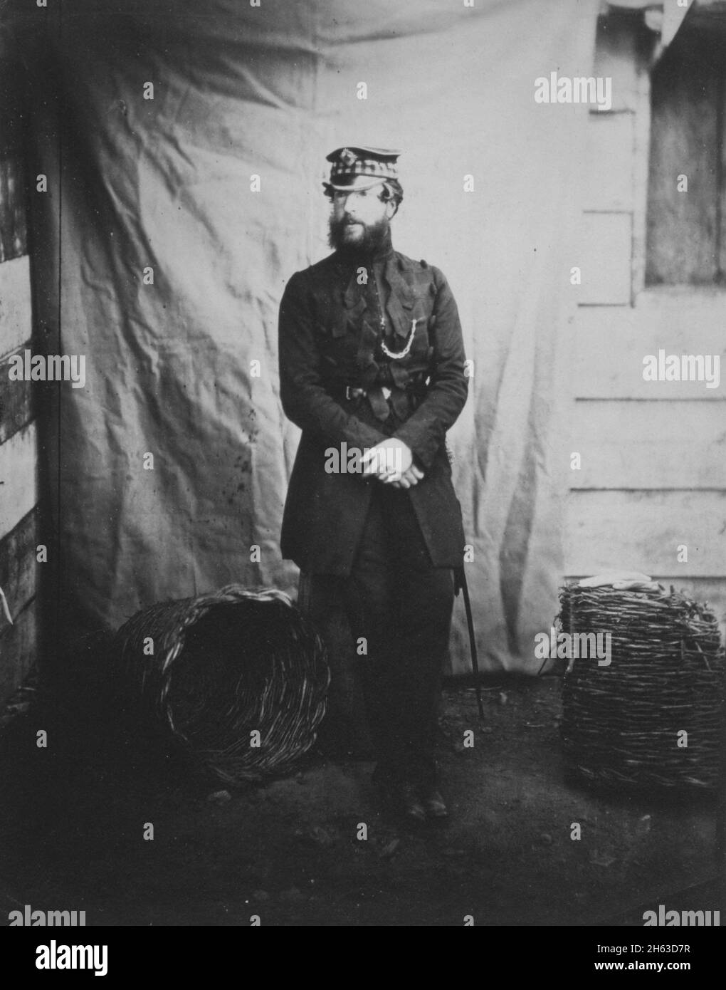 Crimean War Photos: Captain Holder, Fusilier Guards ca. 1855 Stock ...