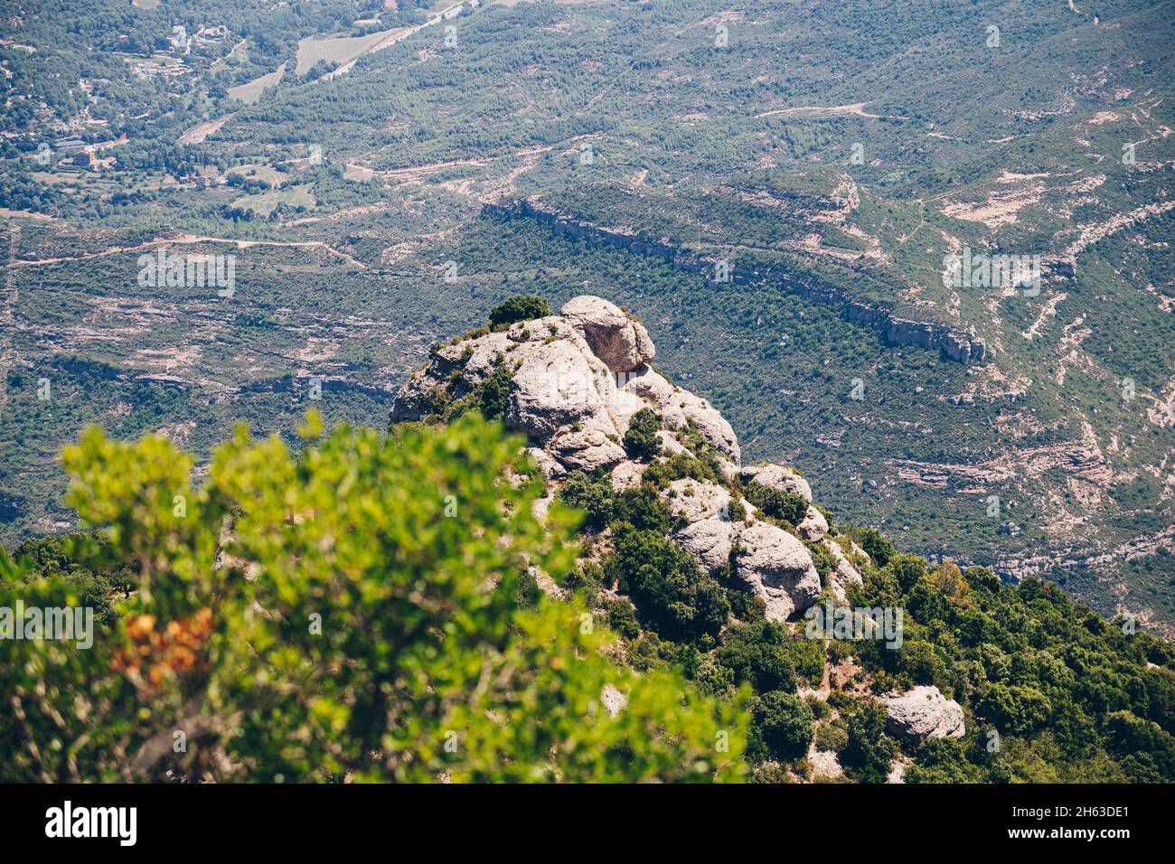 the mountains of montserrat in barcelona,spain. montserrat is a spanish ...