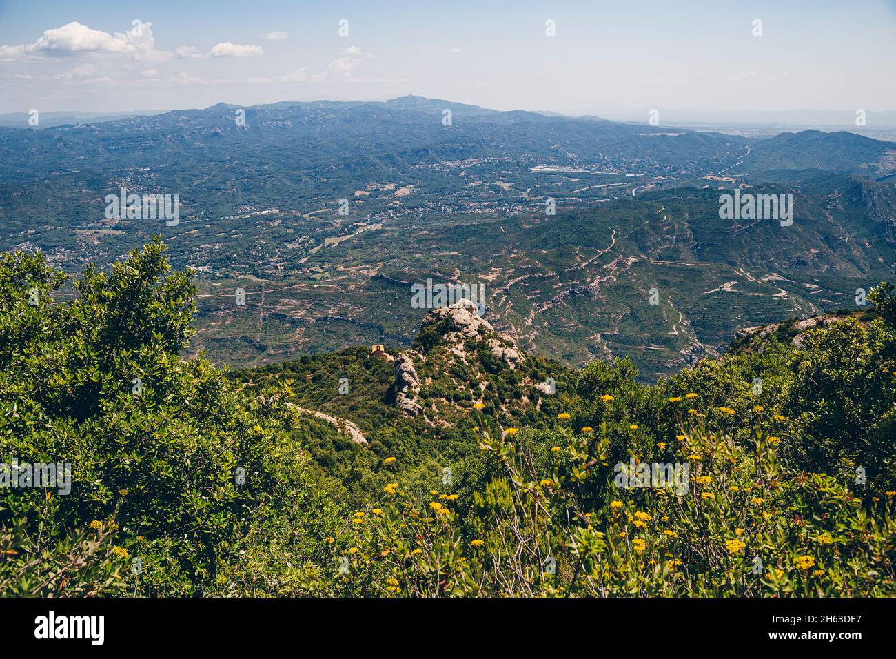 the mountains of montserrat in barcelona,spain. montserrat is a spanish ...