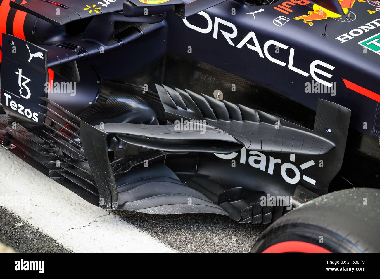 Sao Paulo, Brazil. 12th Nov, 2021. Red Bull Racing Honda RB16B ...