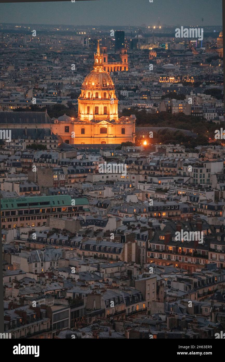 View from eiffel tower hi-res stock photography and images - Alamy