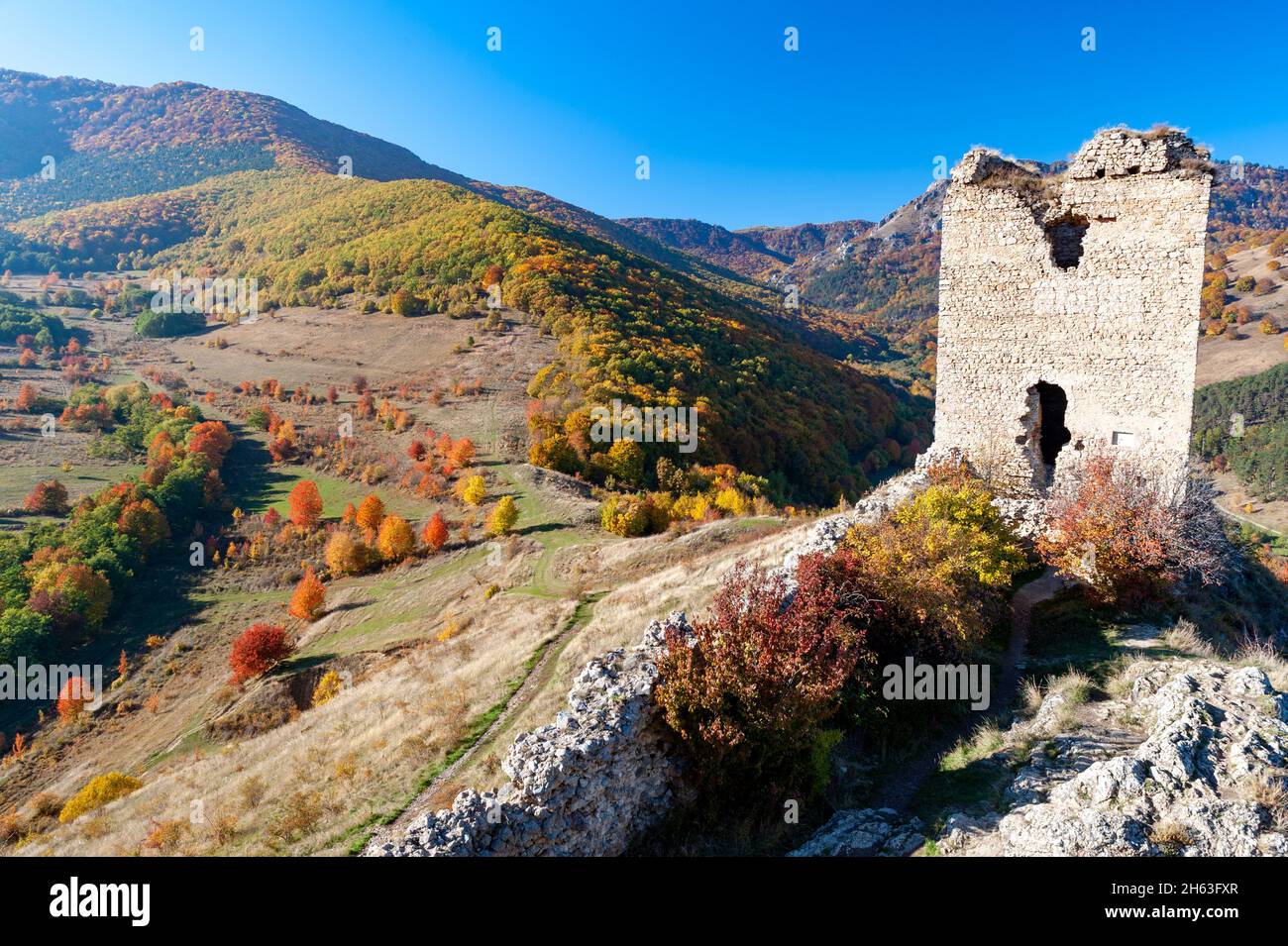 Coltesti fortress hi-res stock photography and images - Alamy