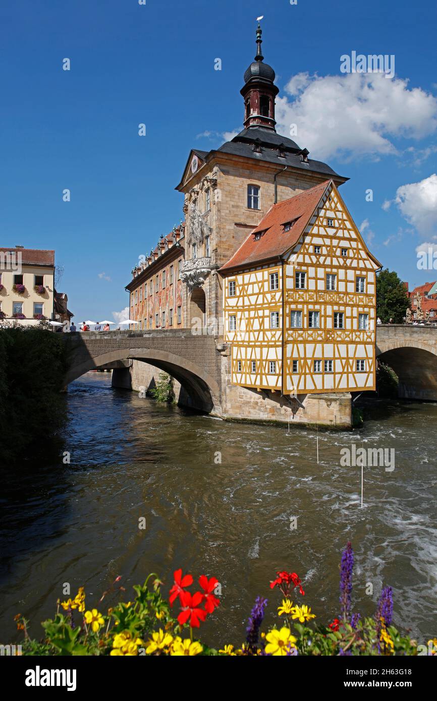 Old town hall regnitz river hi-res stock photography and images - Alamy