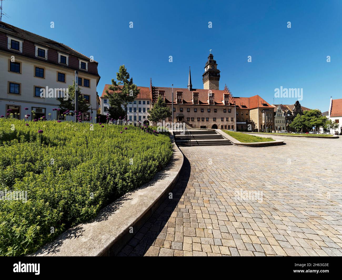Zeitz town hall hi-res stock photography and images - Alamy