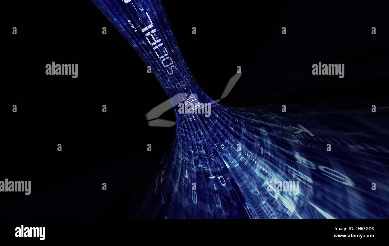 Driving through the social media tunnel Stock Photo - Alamy