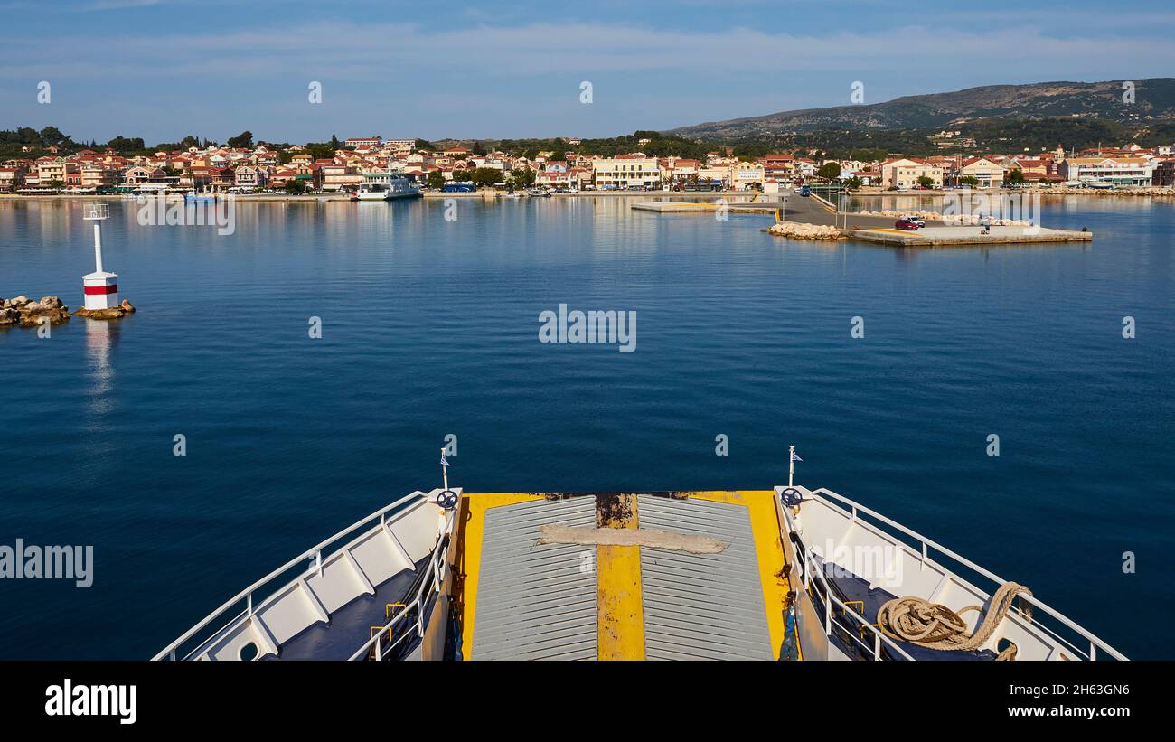 Ferry from argostoli to lixouri hi-res stock photography and images - Alamy