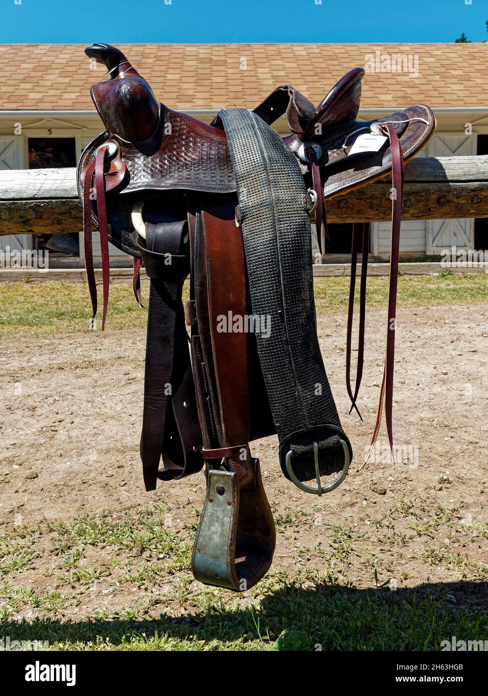 American saddle hi-res stock photography and images - Alamy