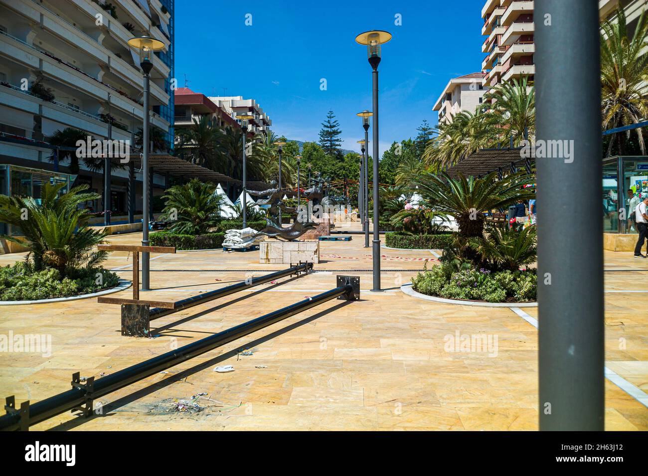marbella,spain: street photography in thel old town with spanish ...