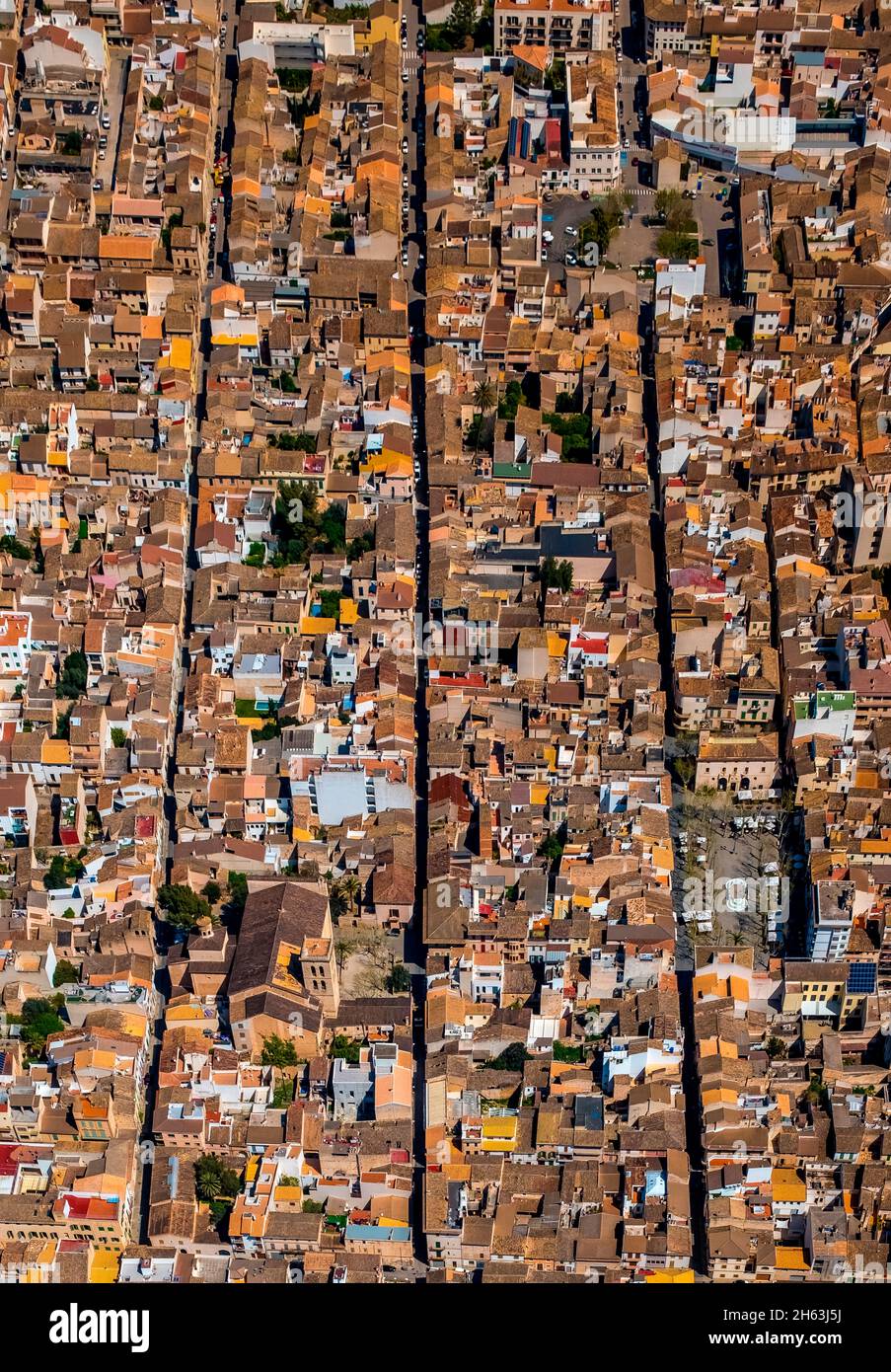 aerial view,sa pobla,pla de na tesa,cabaneta (sa),mallorca,balearic ...
