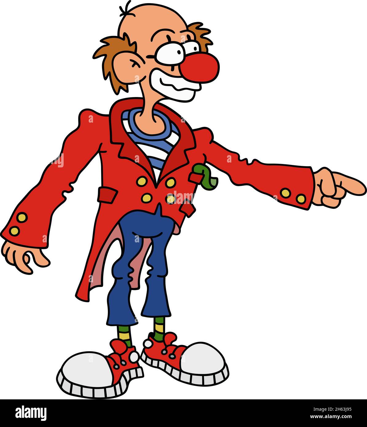 Figure clown Stock Vector Images - Alamy