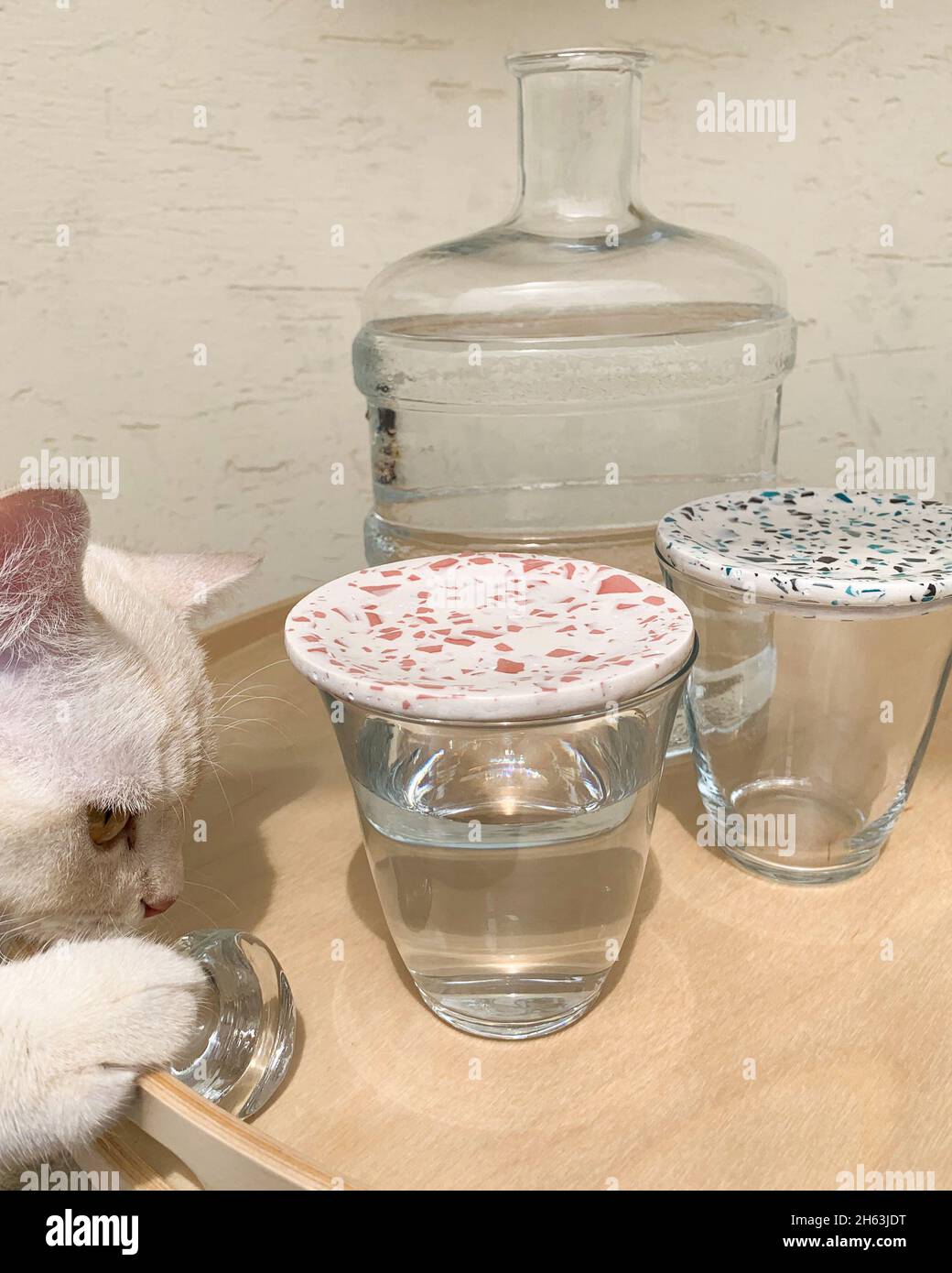 Handmade Marble clay and granite mixture clock in different ...