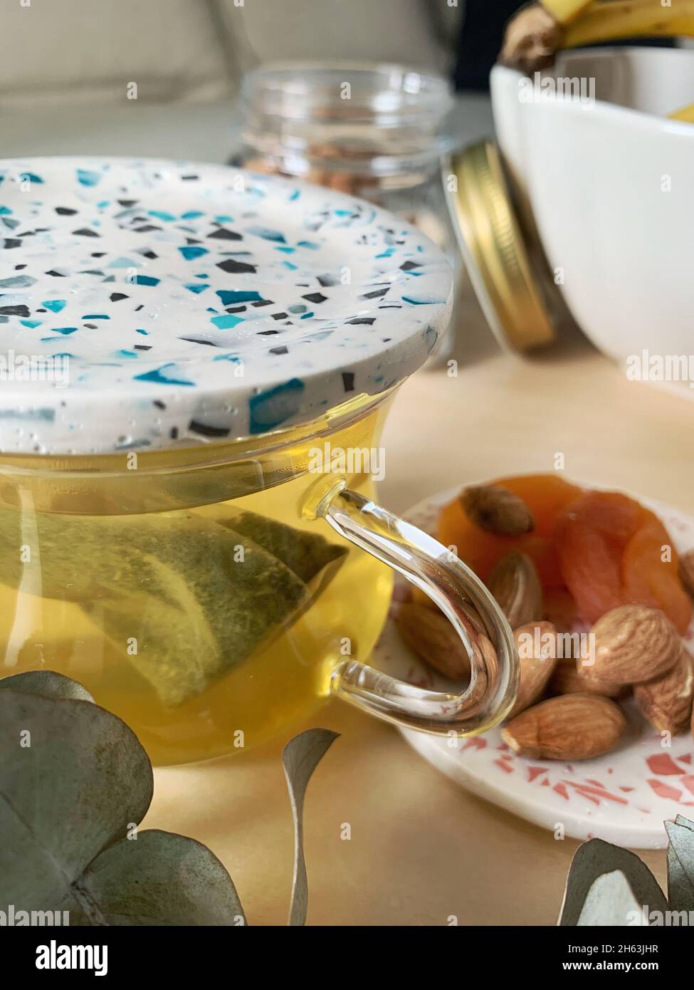 Handmade Marble clay and granite mixture clock in different ...