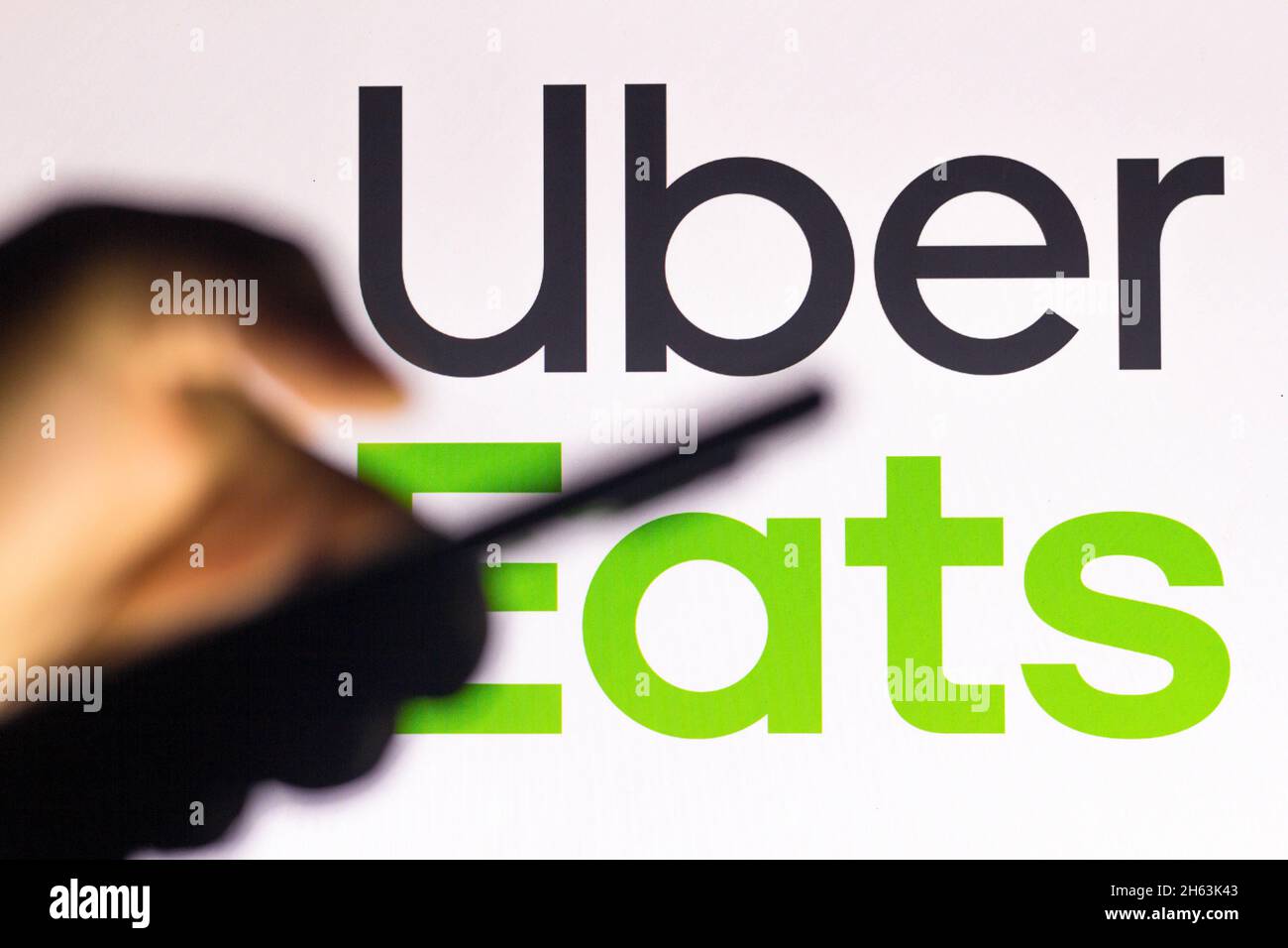 Uber eats image hi-res stock photography and images - Alamy